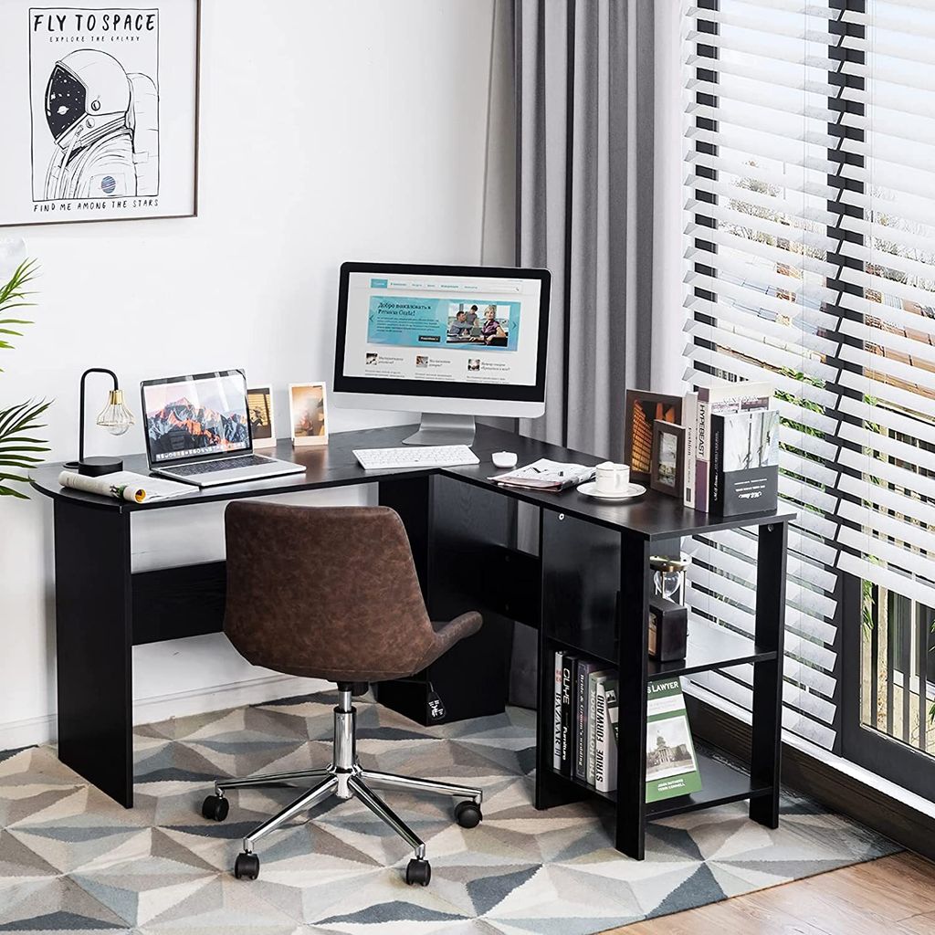 GOPLUS L-förmig Computertisch, Arbeitsplatz | Kaufland.de