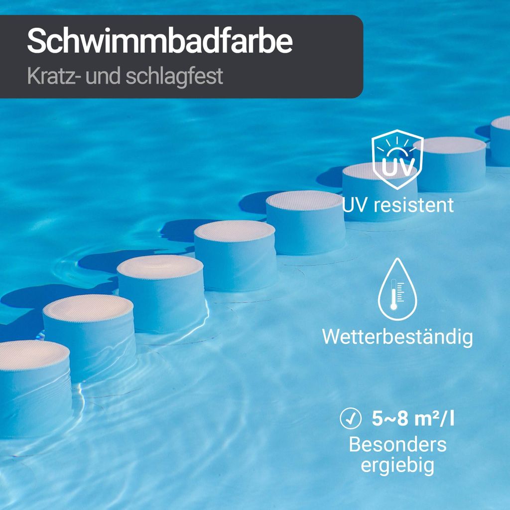 Schwimmbadfarbe Poolfarbe Schwimmbeckenfarbe | Kaufland.de