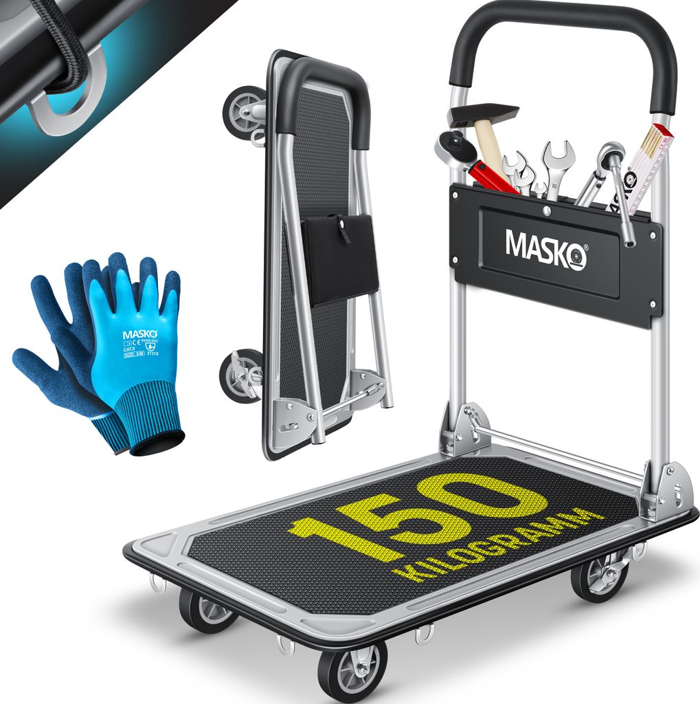 MASKO® Plattformwagen Transportwagen | Kaufland.de