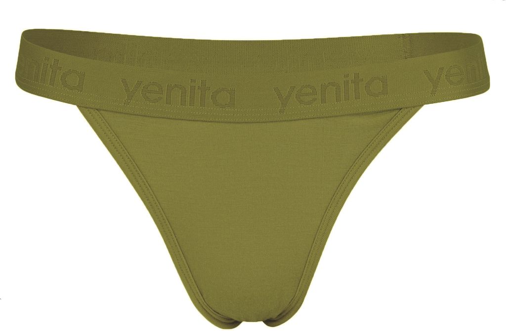 Yenita® "Bambus" Triangel String L Olive | Kaufland.de