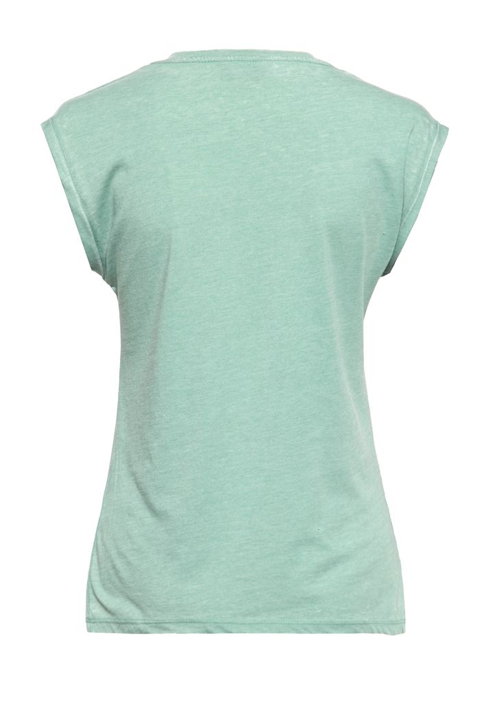 QUEEN KEROSIN Enzyme Wash T-Shirt Mit Roll-Up | Kaufland.de