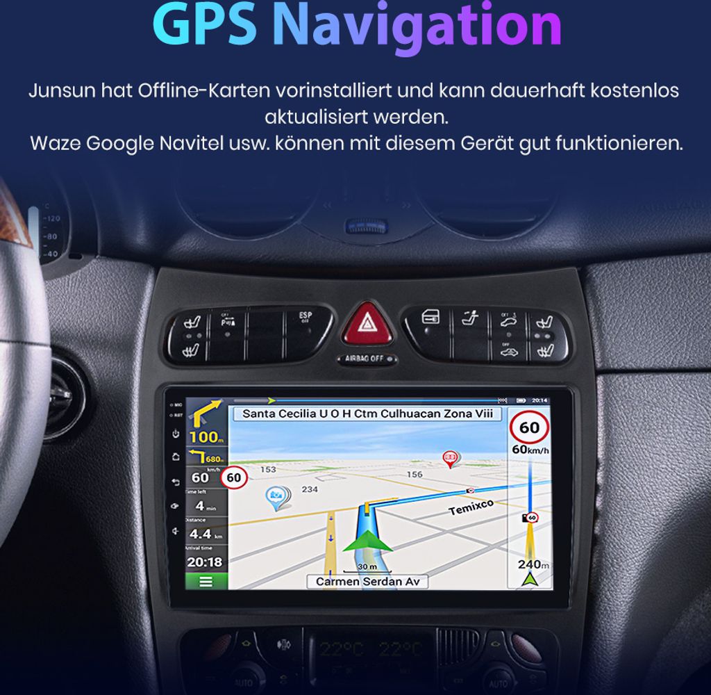 9"Android12 Autoradio GPS Navi DAB+ WiFi BT | Kaufland.de