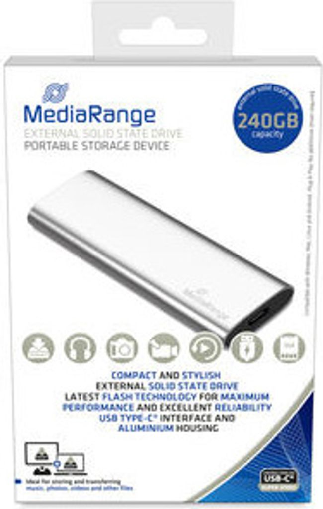 MEDIARANGE MR1101, 240 GB, M.2, USB Type-C, | Kaufland.sk