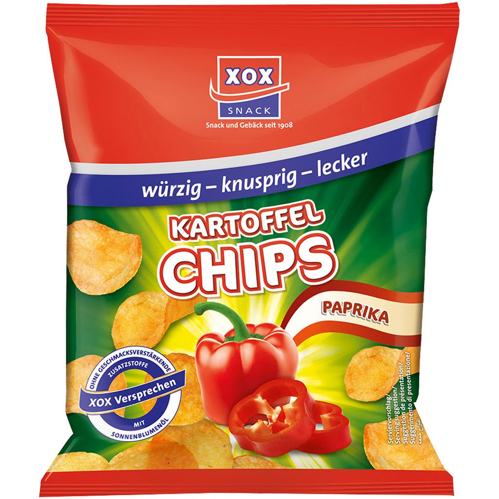 XOX Kartoffelchips Paprika Chip | Kaufland.de