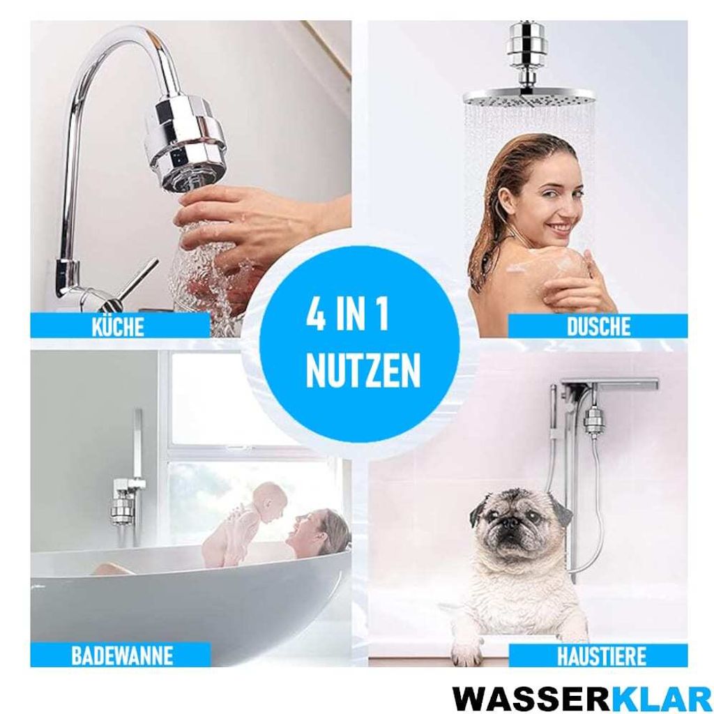 WASSERKLAR Wasserfilter Duschfilter | Kaufland.de