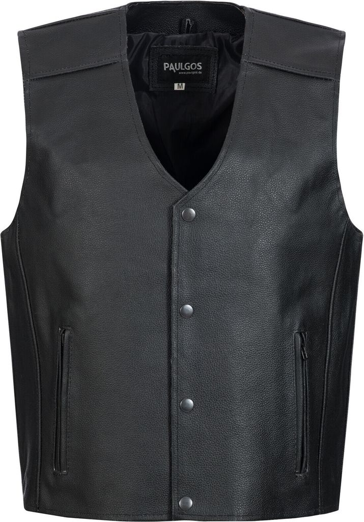 PAULGOS Kožená vesta - 100 % pravá koža - | Kaufland.sk