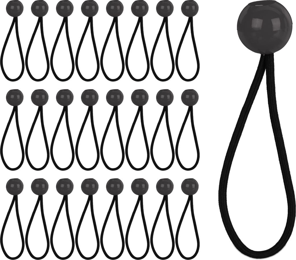 relaxdays Spanngummis mit Kugel 25er Set | Kaufland.de