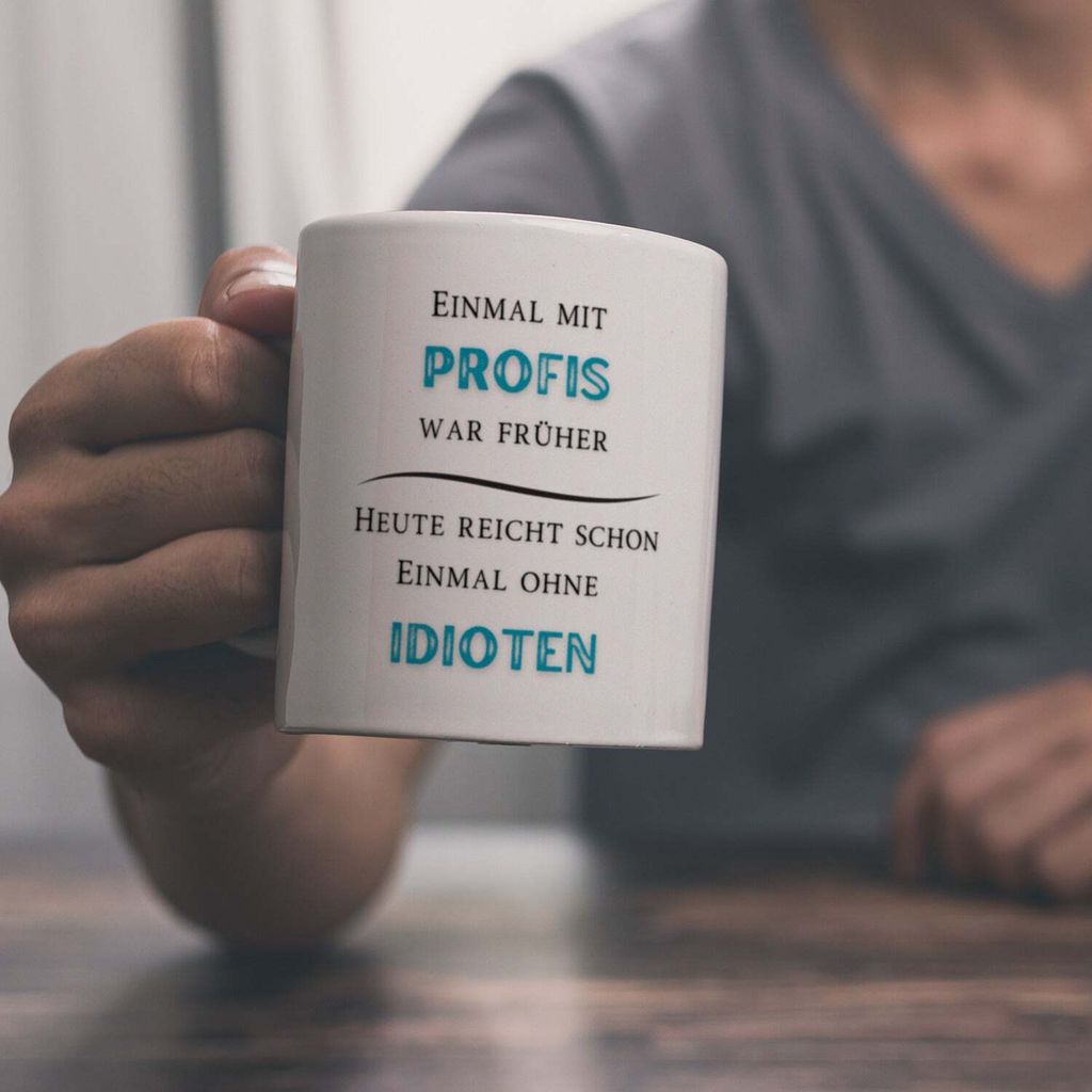 Einmal mit Profis Kaffeebecher Heute reicht | Kaufland.de