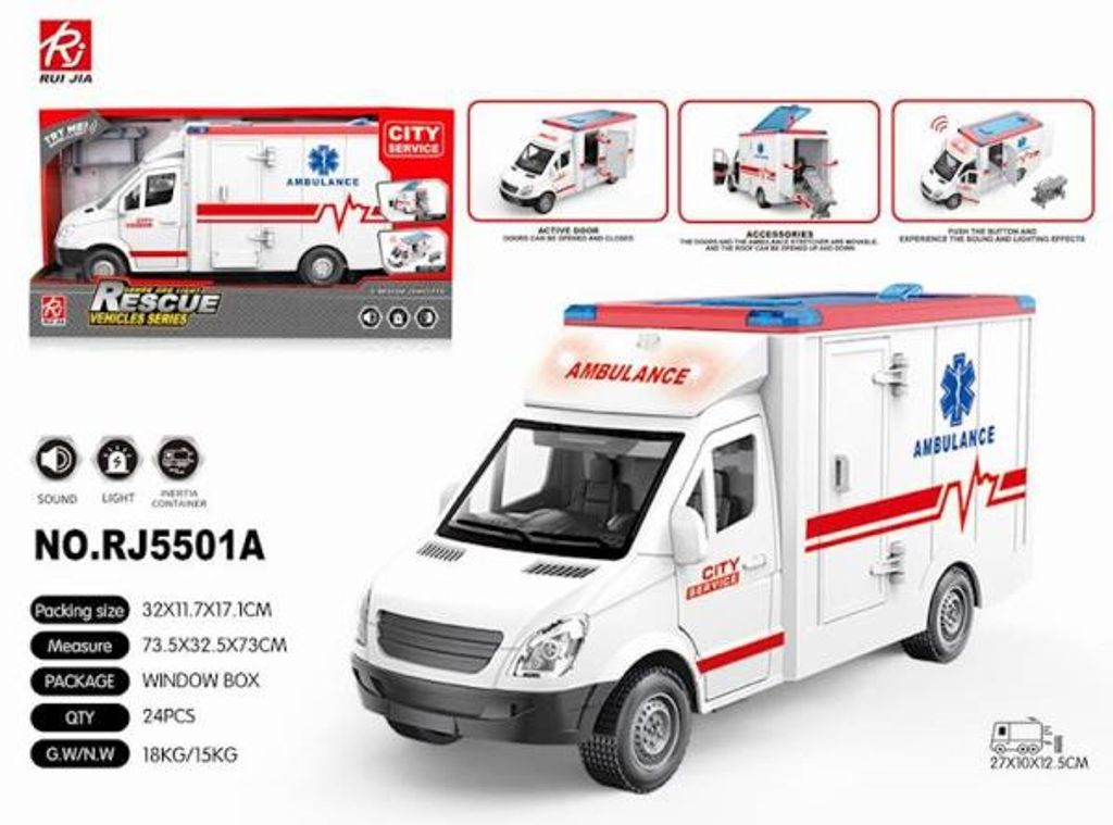 Lumière/Son De La Voiture D'ambulance Rj5501A