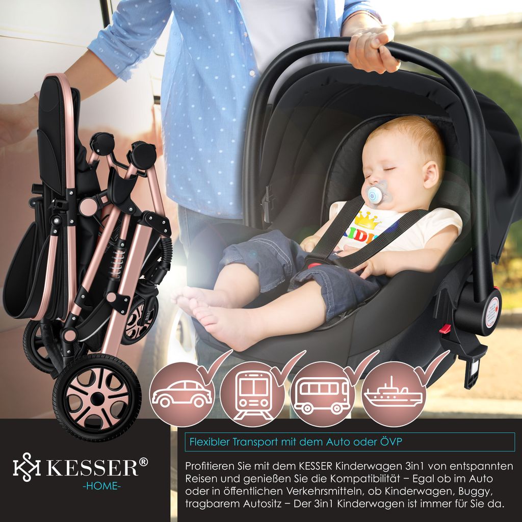 KESSER® Loops 3 in 1 Kinderwagen | Kaufland.de