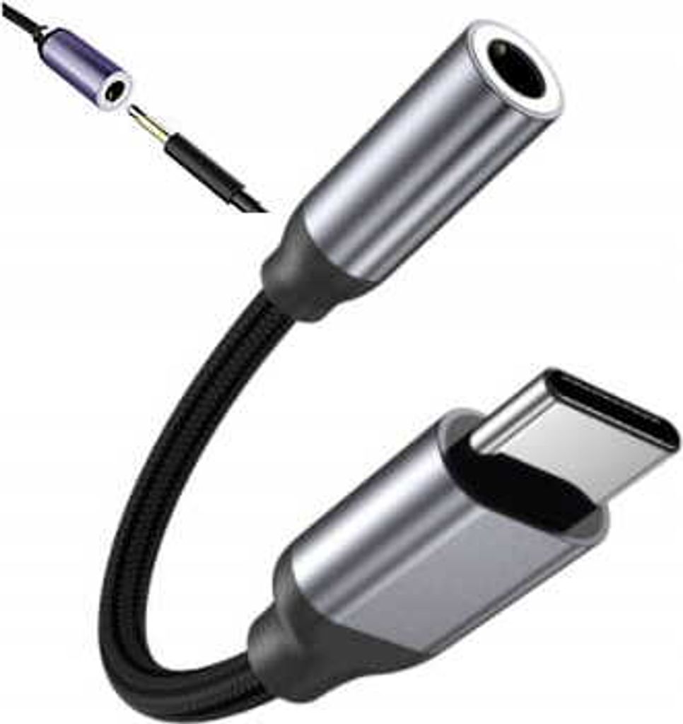 Adaptér USB-C mini Jack 3,5mm AUX DAC | Kaufland.cz