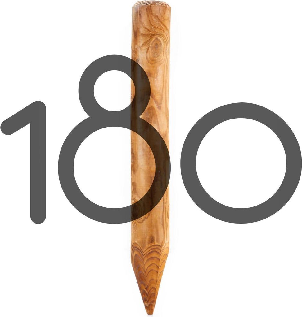 Holzpalisaden KDI Ø 6 x 180 cm in 13 Längen | Kaufland.de