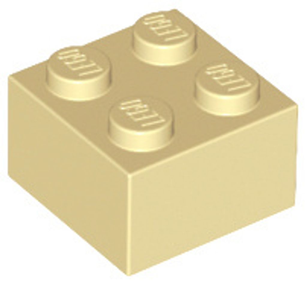 LEGO® 2x2 Stein Beige (Tan) 250 Stück LEGO® | Kaufland.de