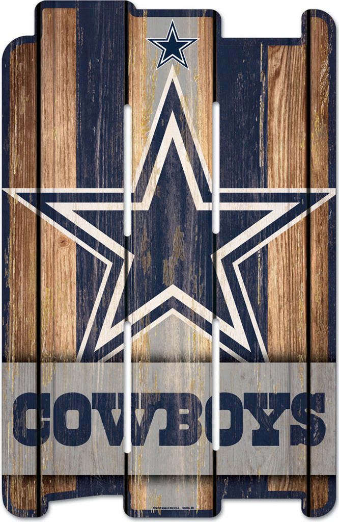 NFL Dallas Cowboys Fence Plank Wood Sign | Kaufland.de