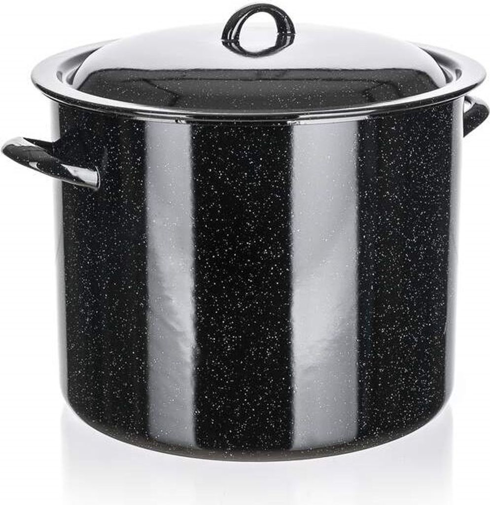 Banquet Kochtopf emailliert 28 cm mit Deckel für alle