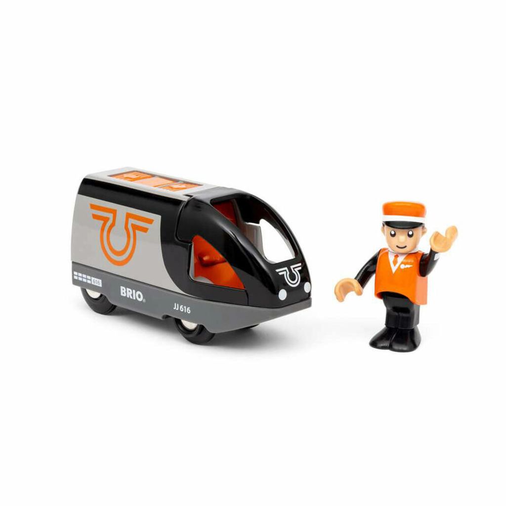 Brio 63604700 Train de voyage orange-noir