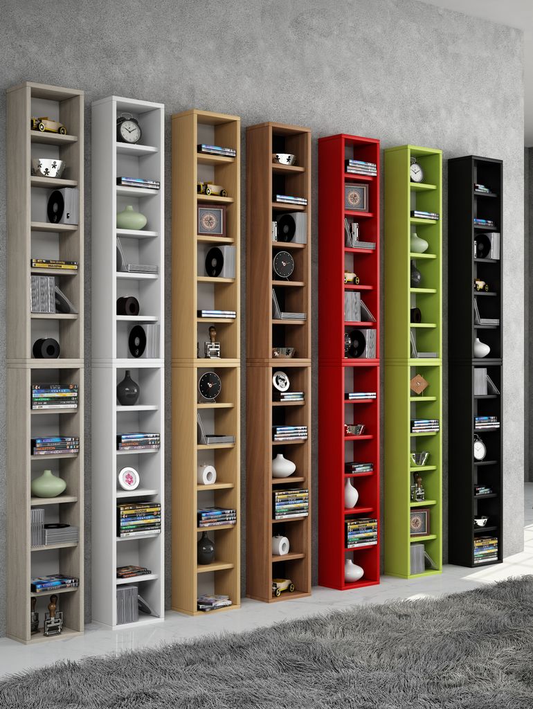 Drevený CD DVD stojan Dekoratívna polica | Kaufland.sk