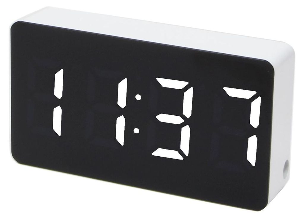 Caliber Kleiner Wecker - Digitale Uhr - Geeignet als