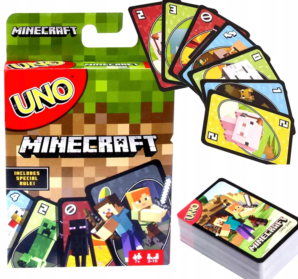 UNO Minecraft Kartenspiel, für Kinder und | Kaufland.de