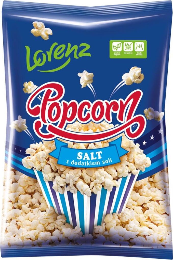 Lorenz Popcorn se solí 100 G Popcorn