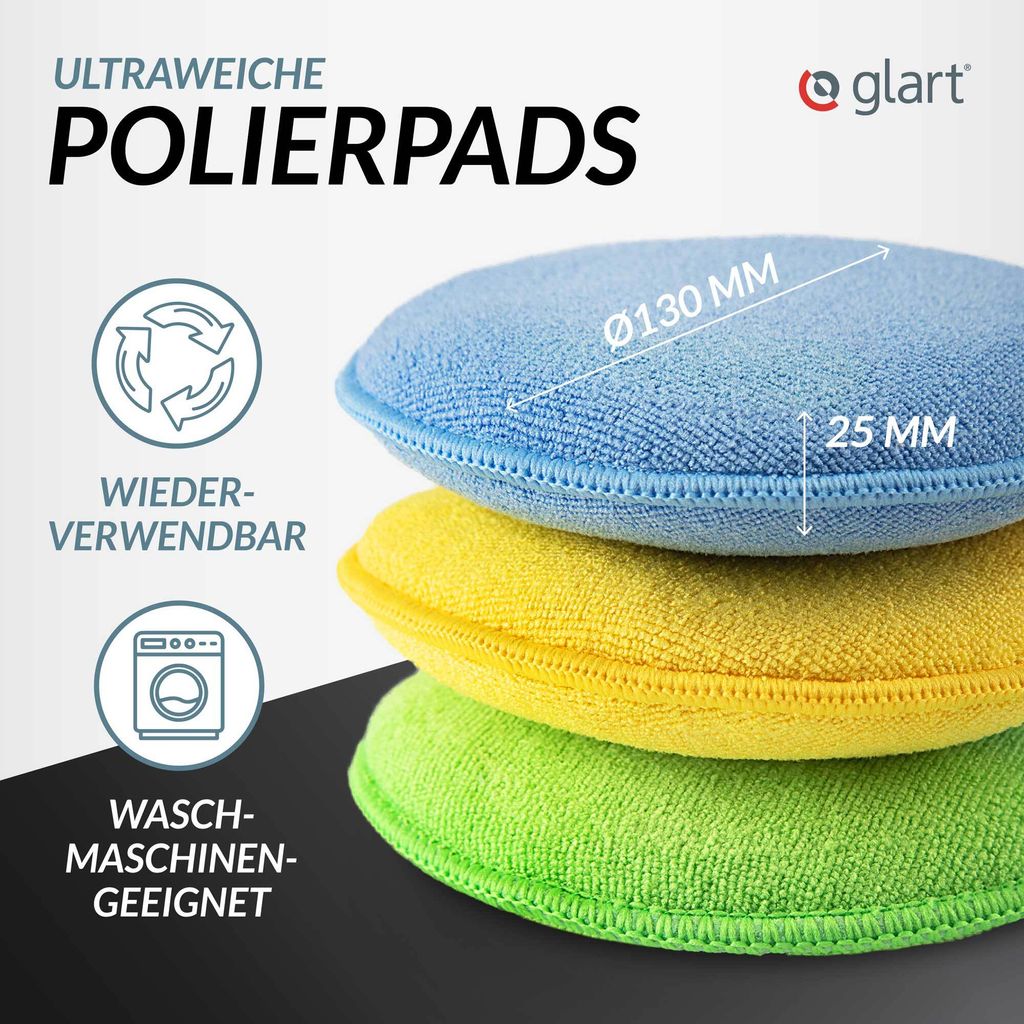 Glart 46PP Mikrofaser Auto Polierschwamm 6er | Kaufland.de