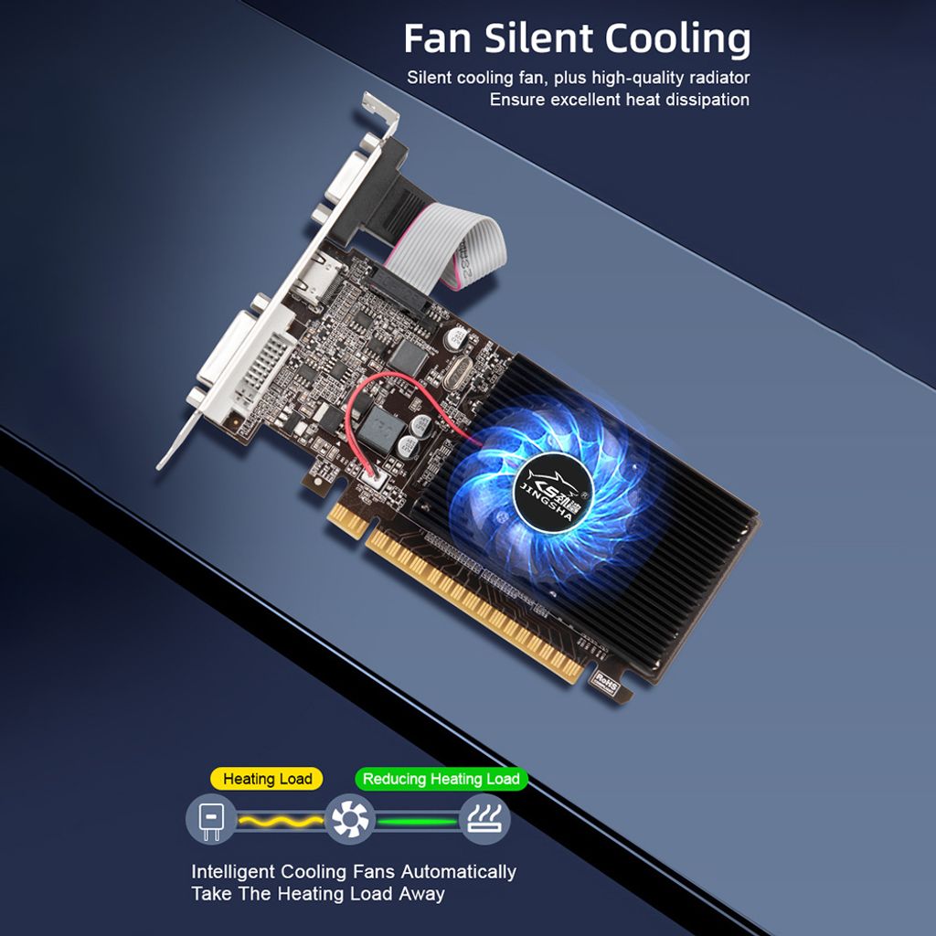 JINGSHA GT610 Grafikkarte 2GB | Kaufland.de