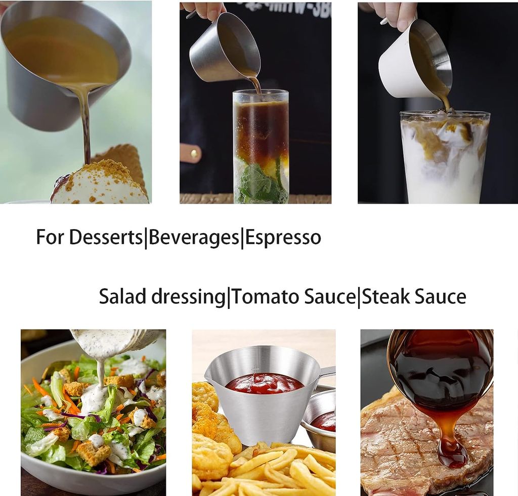 2Stk Edelstahl Espresso Messbecher Mit Griff | Kaufland.de