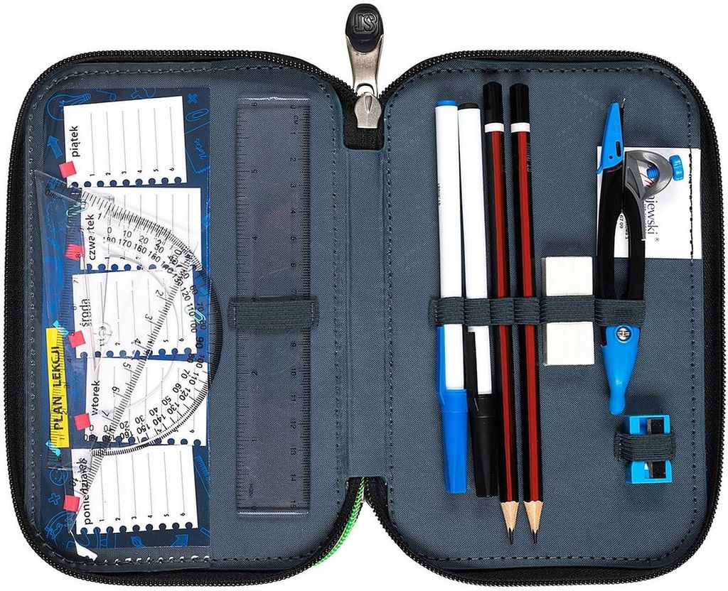 47-teilig Federmäppchen 3 Fach Federtasche | Kaufland.de