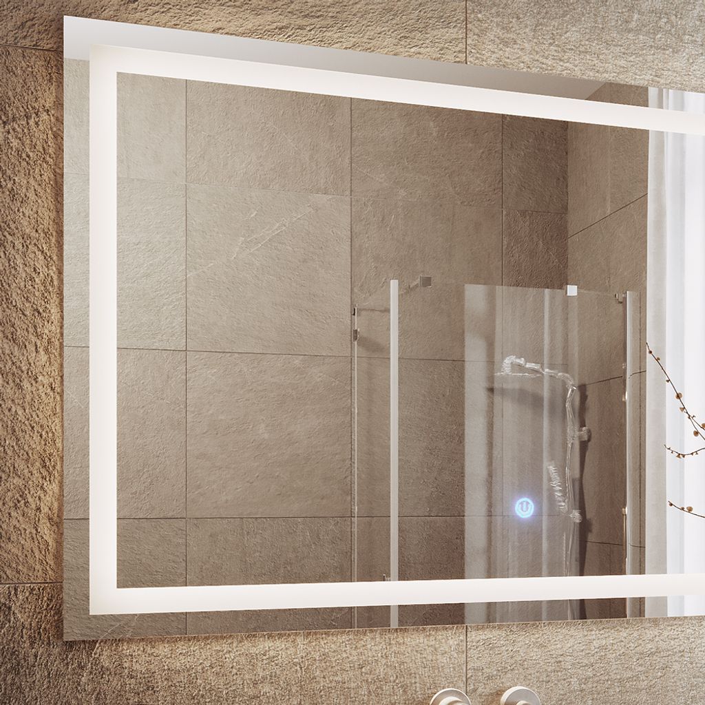 Kúpeľňové zrkadlo Vicco Viola, 110 x 70 cm s | Kaufland.sk