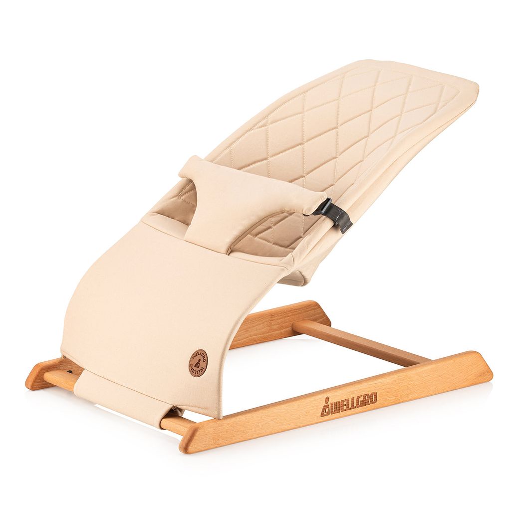 Evila Originals, Mocha - Beige, Babywippen, Beige, Buche,