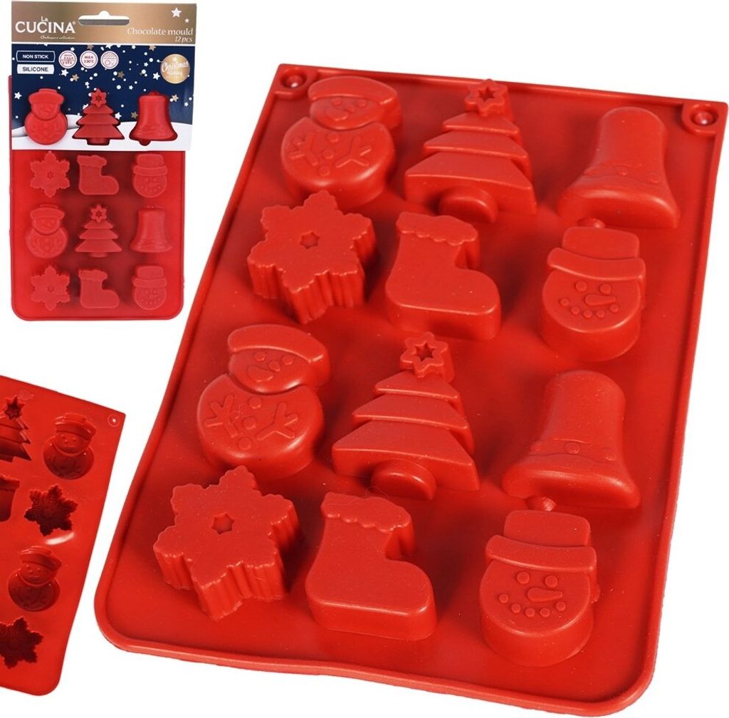 Silikonform Form für Kekse und Pralinen Backform