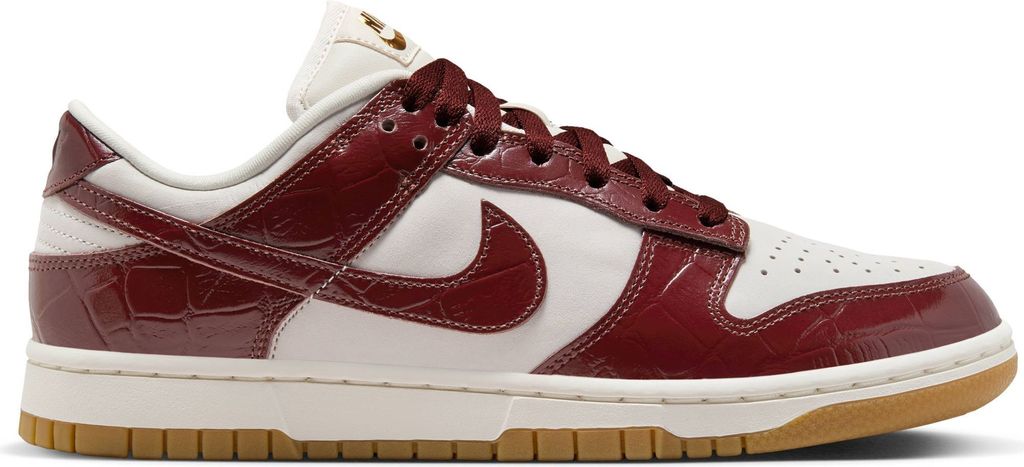 Nike Dunk Low LX "Team Red Croc", červená, | Kaufland.cz