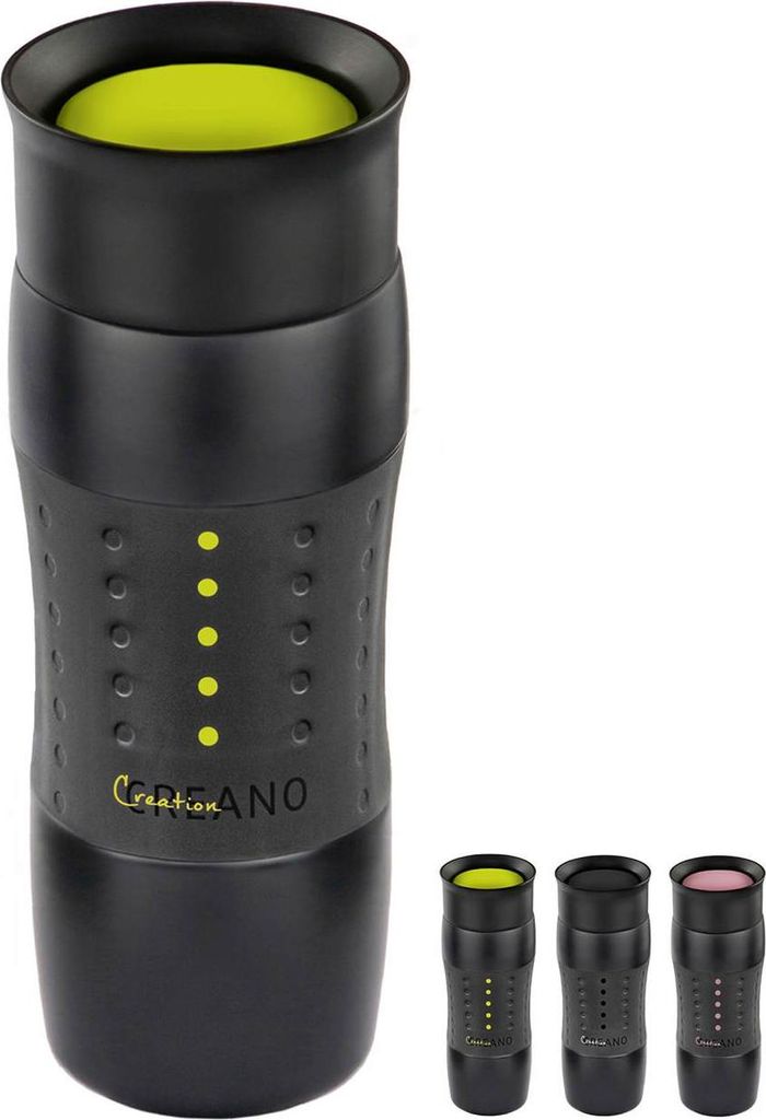 Creano Design Travel Mug 420ml, Coffee to Go Becher,