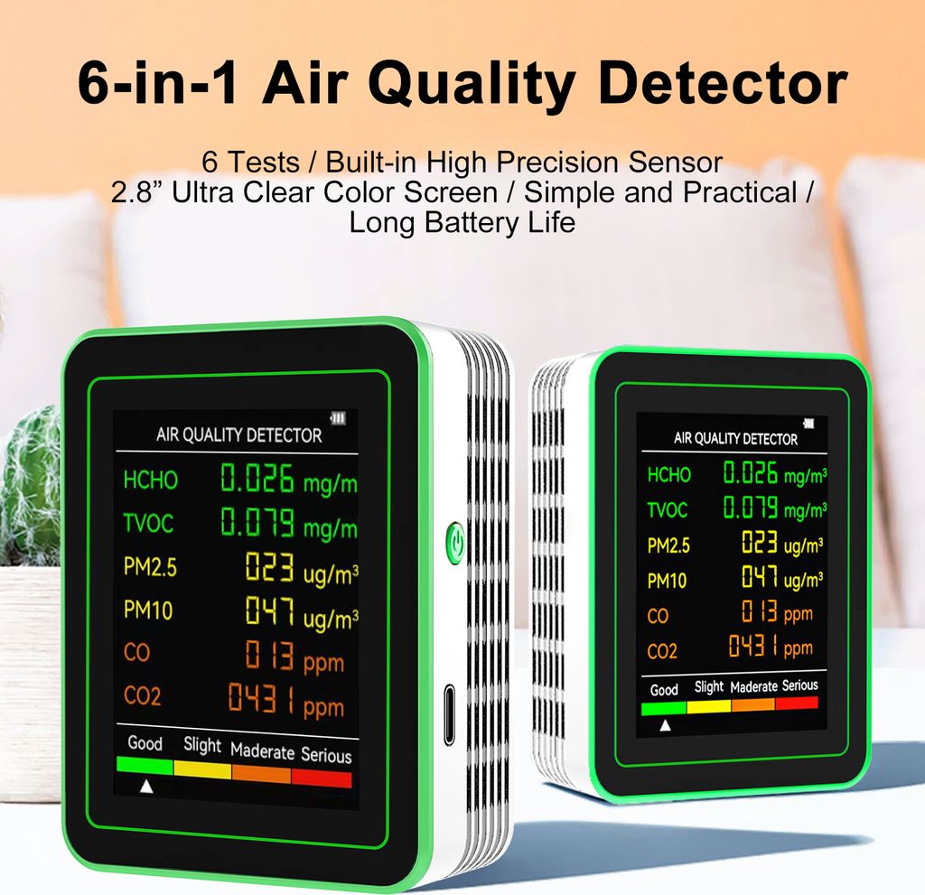 monitor jakości powietrza 6 w 1, | Kaufland.pl