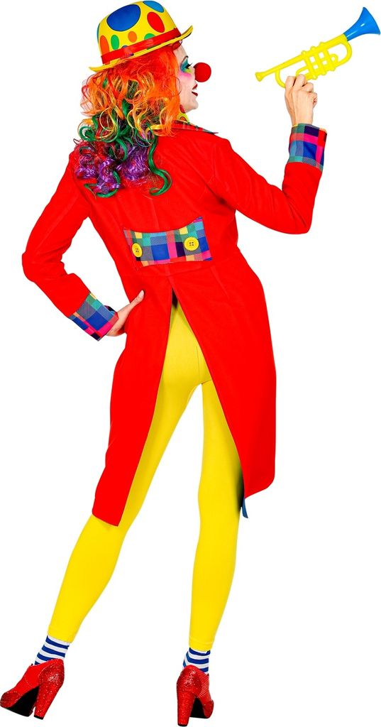 Clown-Frack Damen rot, Groesse:L Clownkostüm | Kaufland.de
