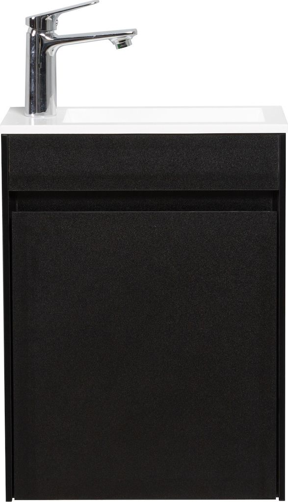 WC Badmöbel Sinta 40x22 cm Schwarz - Schrank | Kaufland.de