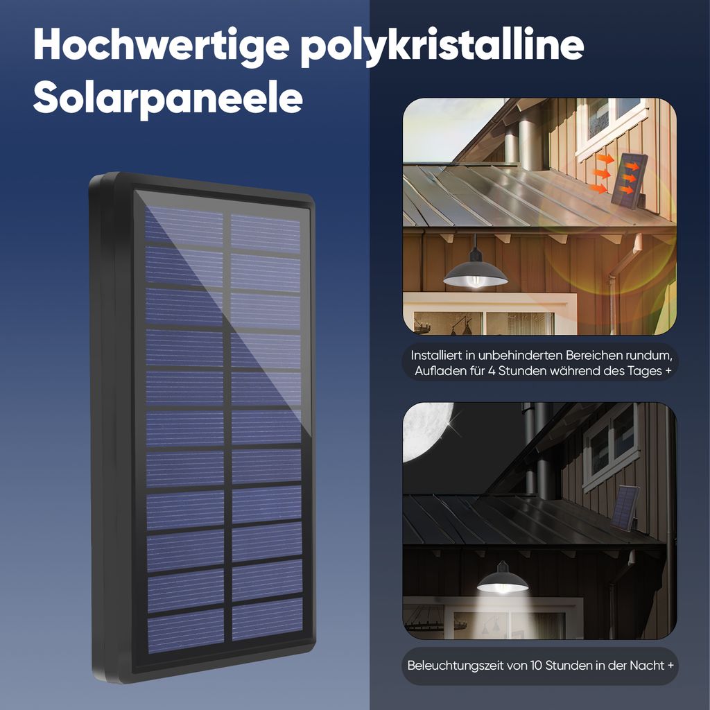 Salcar Solarlampe Außen LED 1800mAh | Kaufland.de