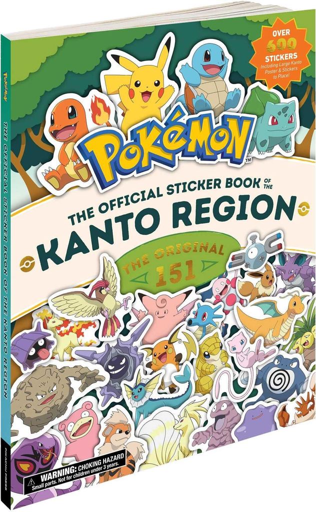 Pokémon the Official Sticker Book of the | Kaufland.de