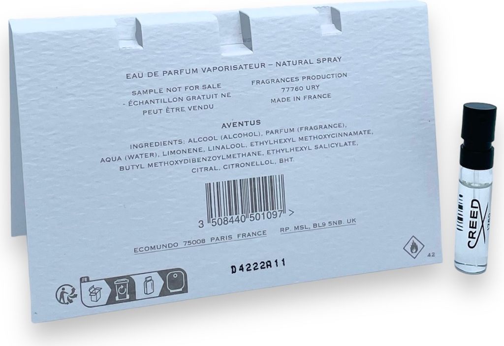 Creed Aventus 2ml Eau de Parfum Probe Sample | Kaufland.de