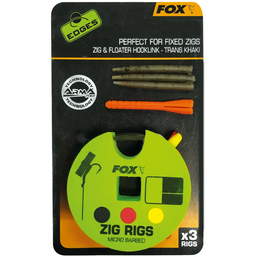 Fox Edges Zig Rig 8 12lb 3ft. 90 cm 3Stk. | Kaufland.de