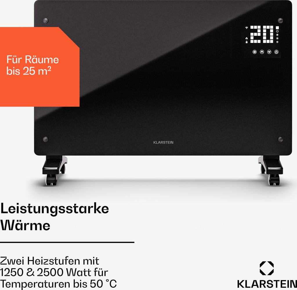 Klarstein Elektroheizung, 2500 W Konvektor | Kaufland.de
