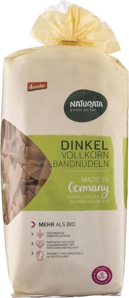 Naturata Bandnudeln Dinkelvollkorn -- 500g x 10 - 10er