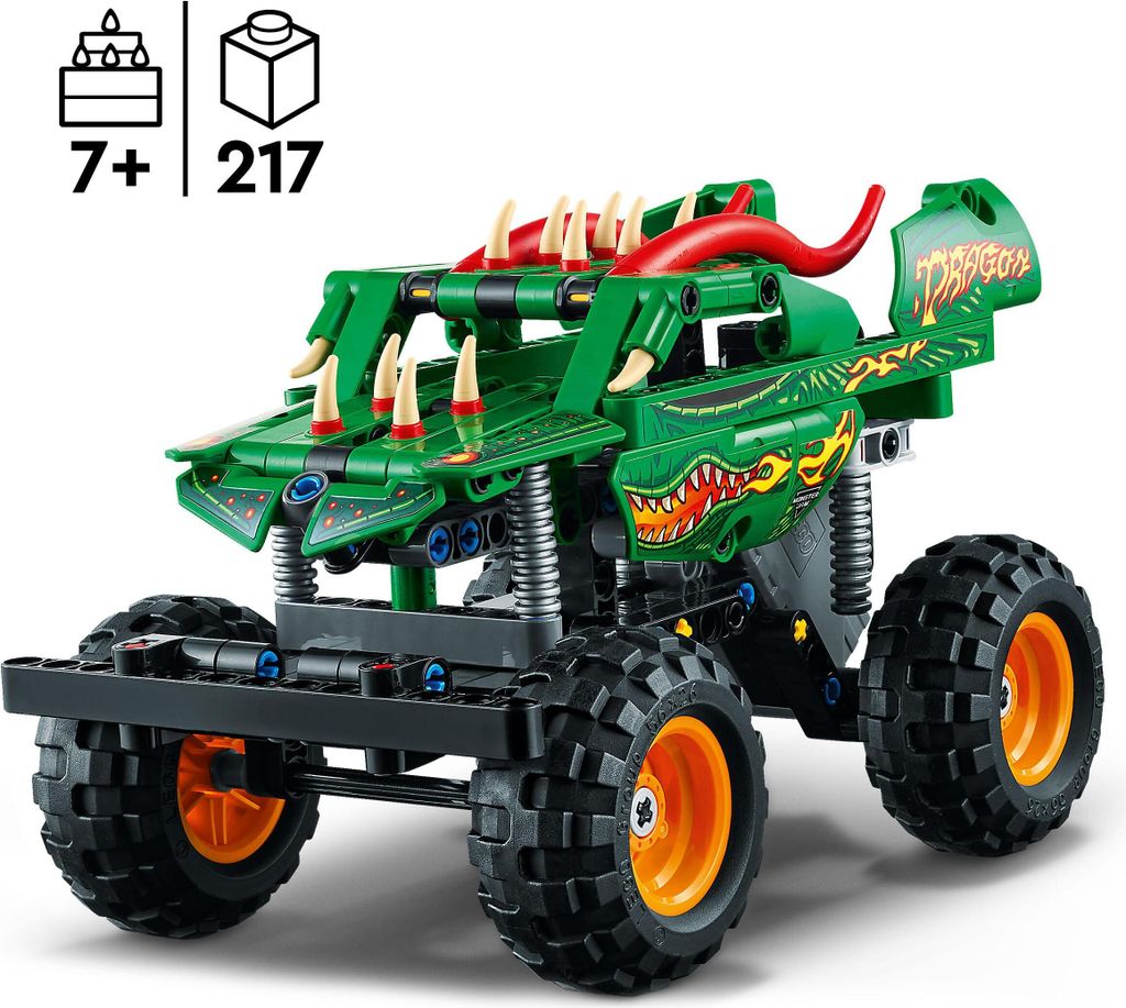 LEGO® 42149 - Technic Monster Jam Dragon (217 | Kaufland.cz