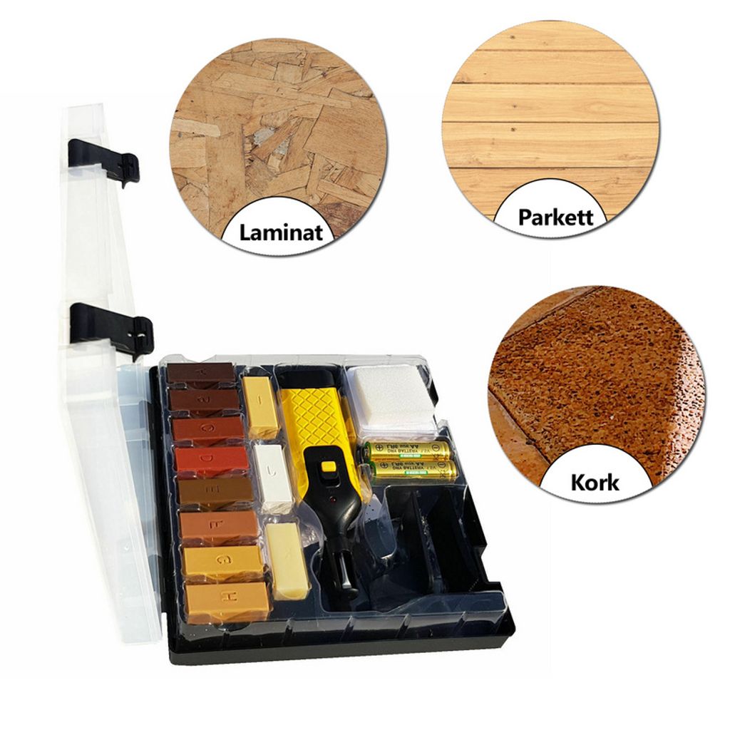 Fiqops Holz Reparatur Set Laminat Parkett | Kaufland.de