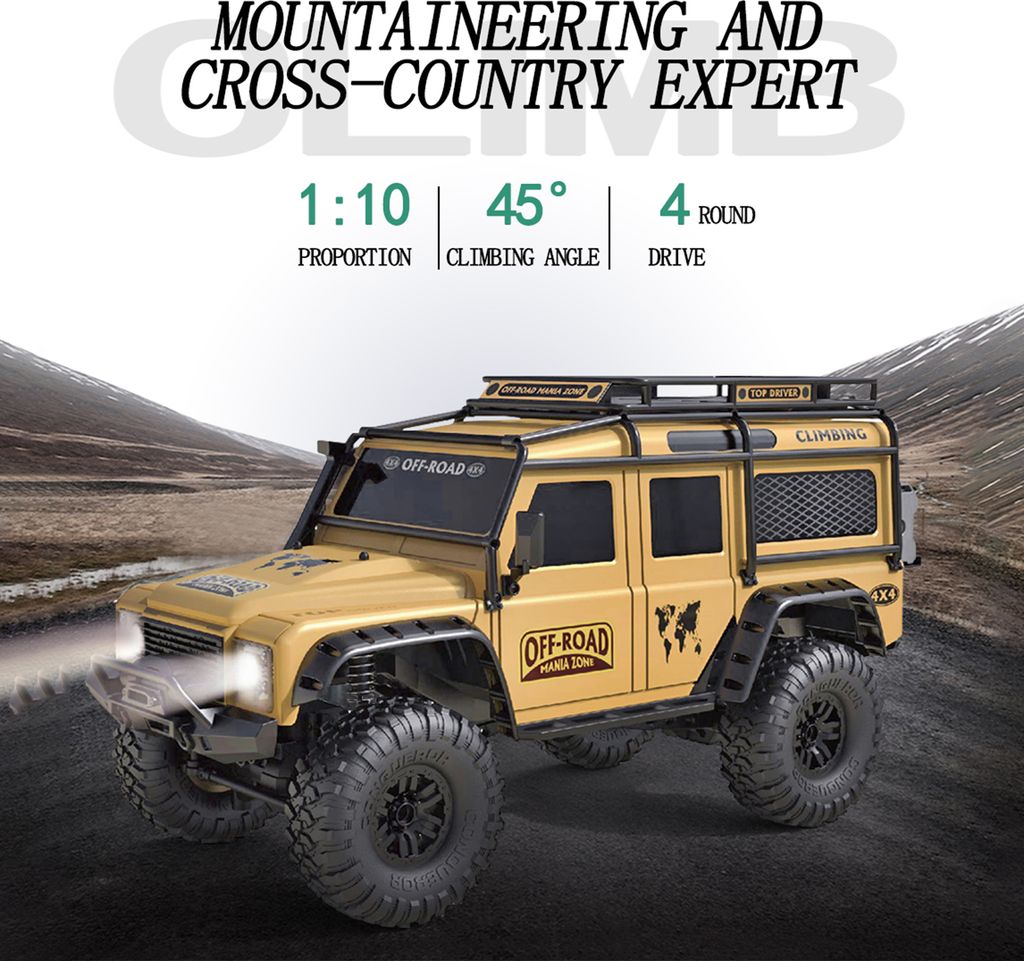 RC terénní auto RC auto na dálkové ovládání | Kaufland.cz