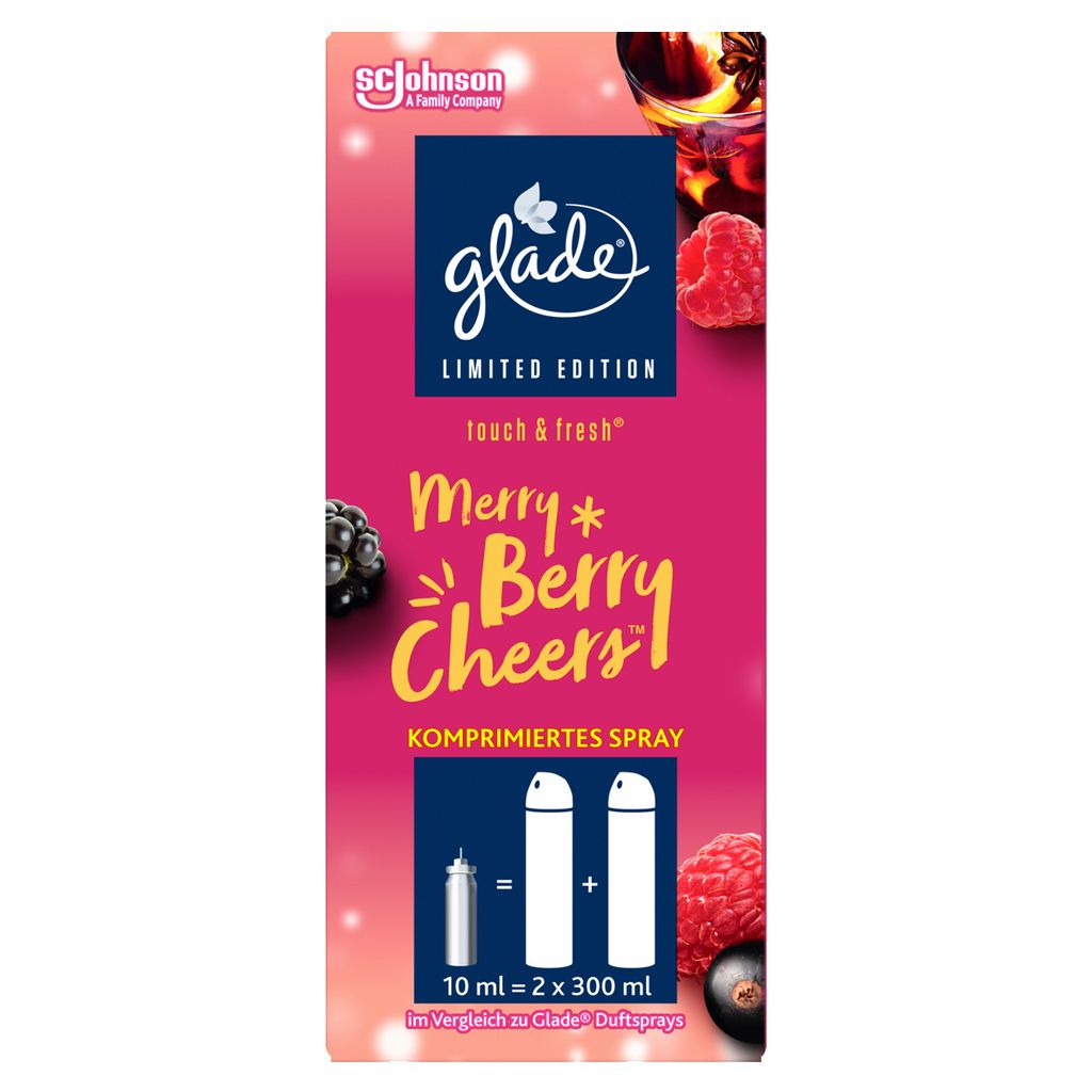 Glade T&F NF Merry Berry Cheers 10ml | Kaufland.sk