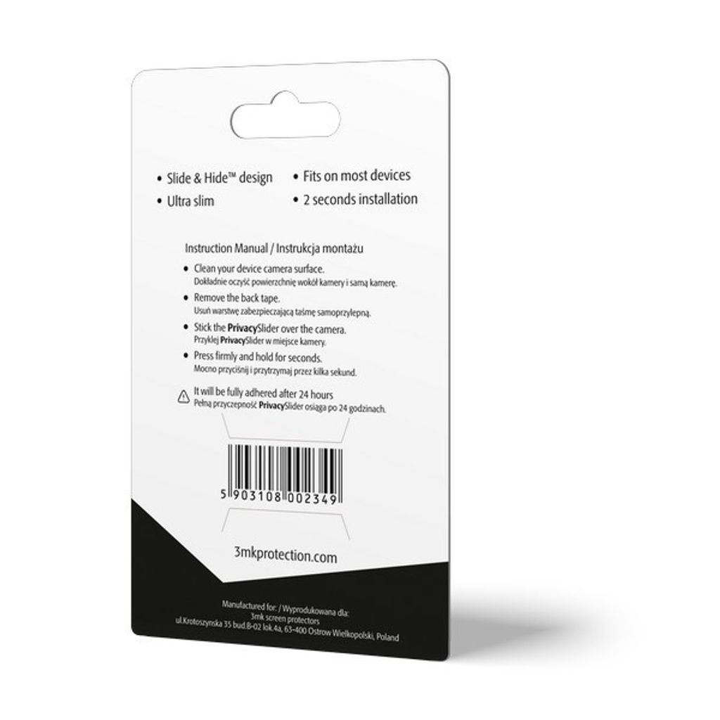 Kryt pre webkameru notebooku - Čierna KP22797 | Kaufland.sk