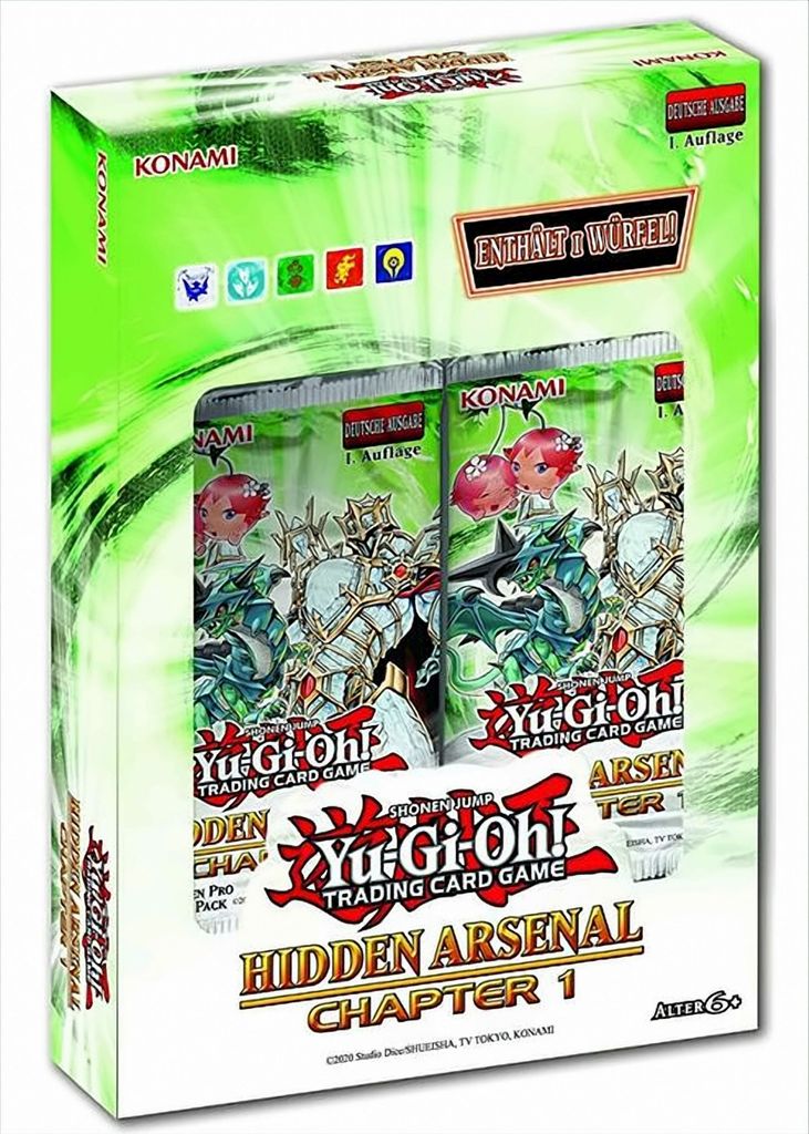 Yu-Gi-Oh! Hidden Arsenal: Chapter 1 DE Sammelkarten