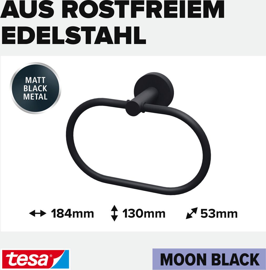 Erstaunlich Tesa Moon Black Bild