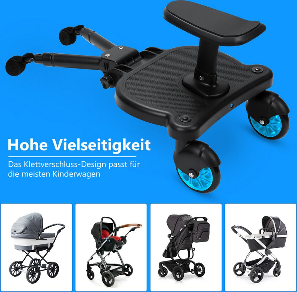 Fiqops Buggy Board mit Sitz Kiddyboard | Kaufland.de